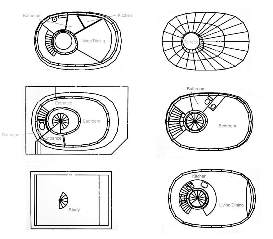 2002 – Natural Ellipse House – Masaki Endoh – architecture tokyo